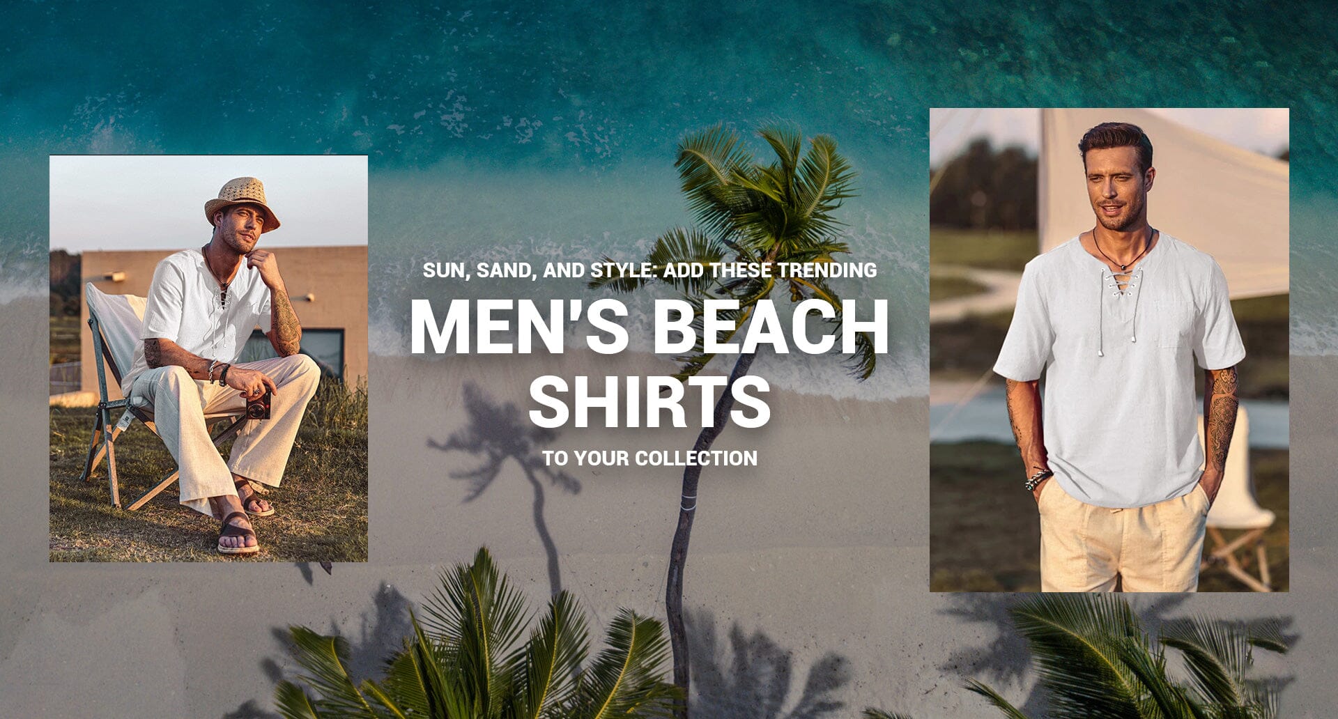 Trending Men s Beach Shirts For Sun Sand COOFANDY trending-men-s-beach-shirts-for-sun-sand-coofandy