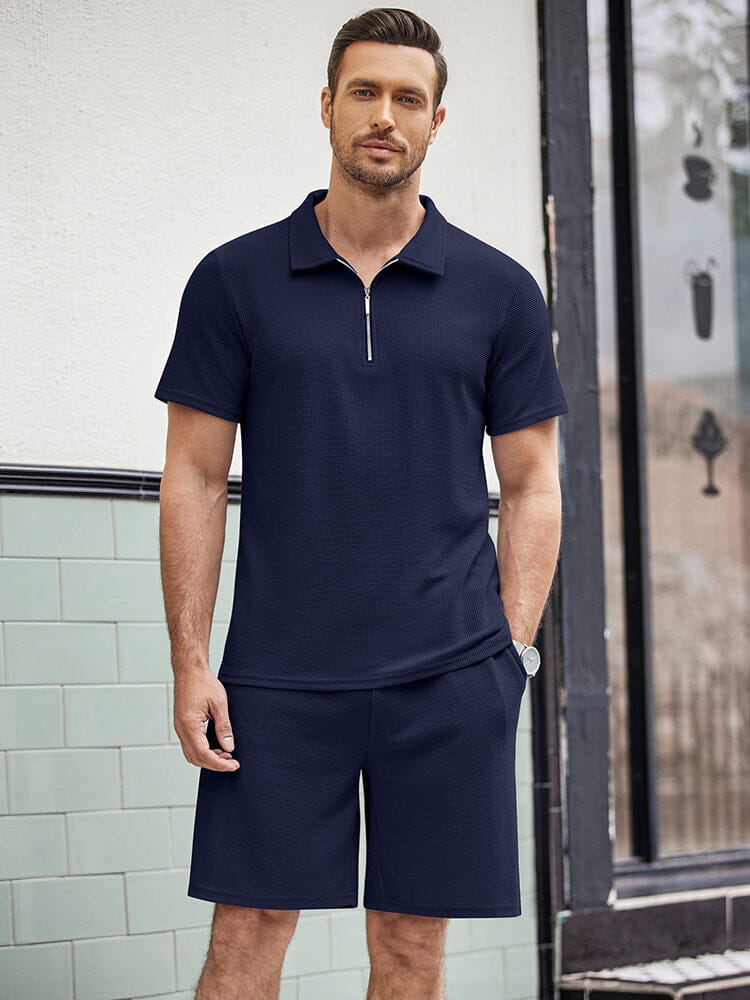 Casual 2 Piece Polo Set - Versatile Style – COOFANDY