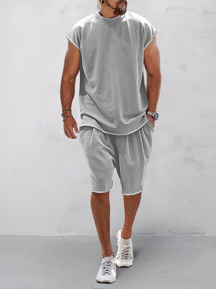 Loose Fit Cotton Tracksuit Set - Breathable & Perfect for Daily Wear ...