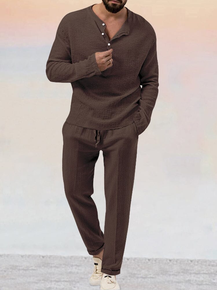 Shop the Stylish Leisure Corduroy 2-Piece Outfits – COOFANDY