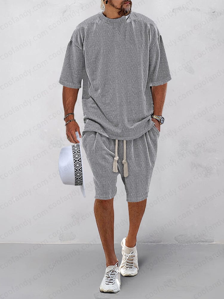 Trendy Jacquard Outfit Sets for Men – COOFANDY
