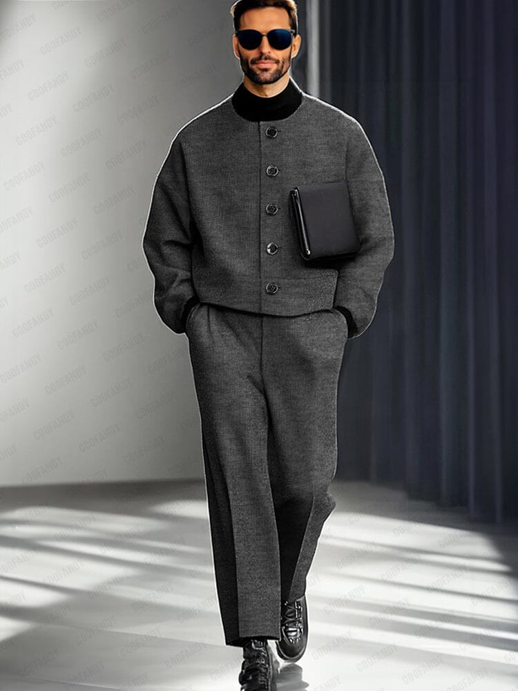 Urban Luxe Jacket Pants Set – COOFANDY