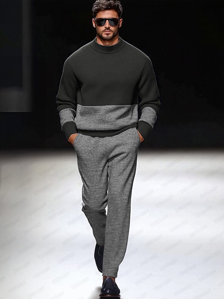 Elegance Colorblock 2-Piece Set – COOFANDY