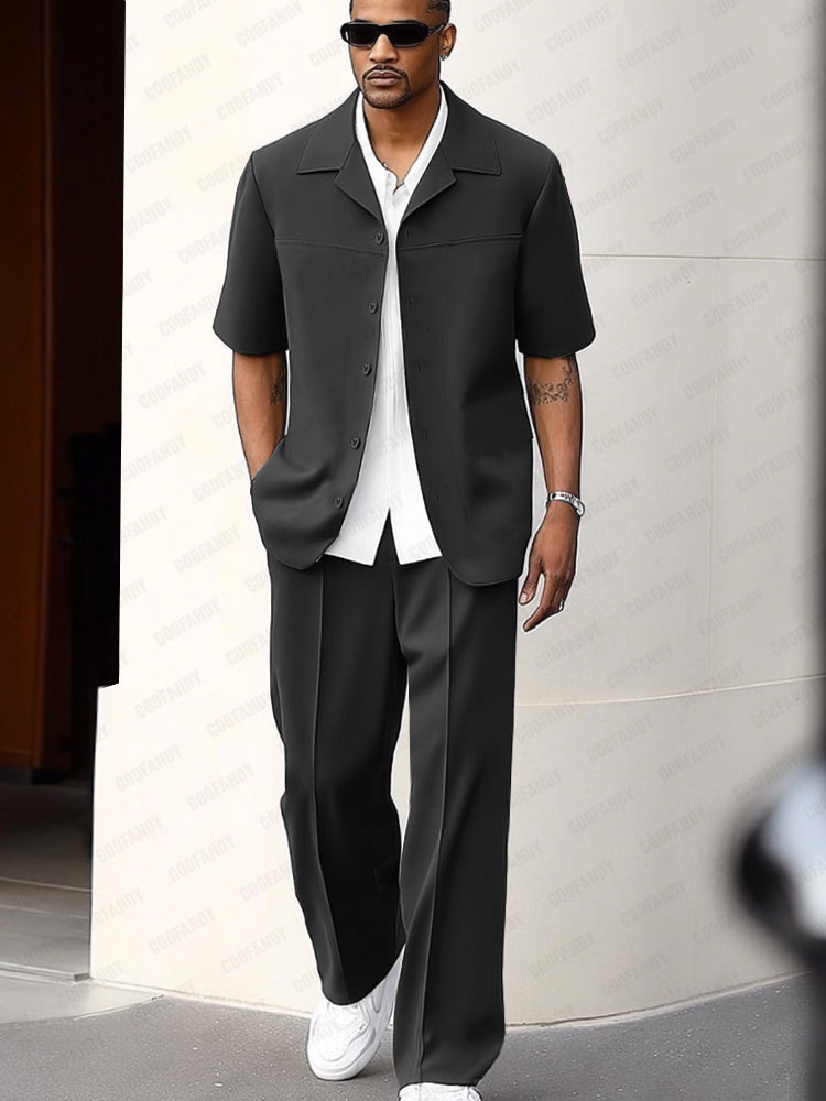 Urban Smart Casual Relaxed Fit Thin Set – COOFANDY