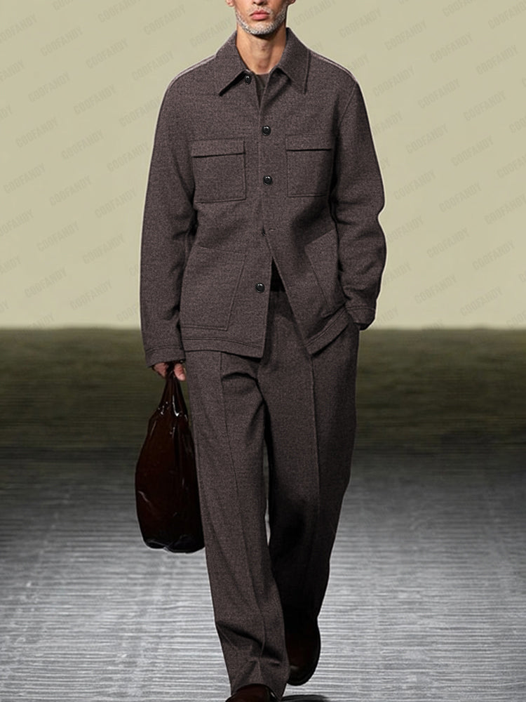 Urban Refined Jacket Pants Set – COOFANDY