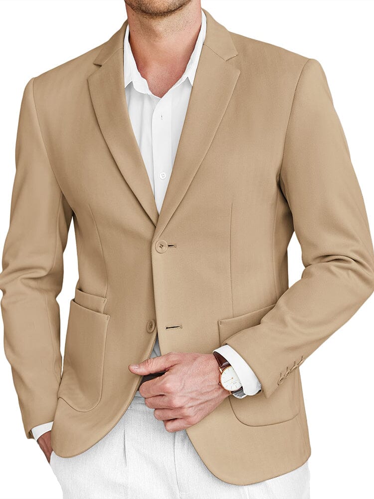 Classic Two Button Tweed Blazer (US Only) – COOFANDY