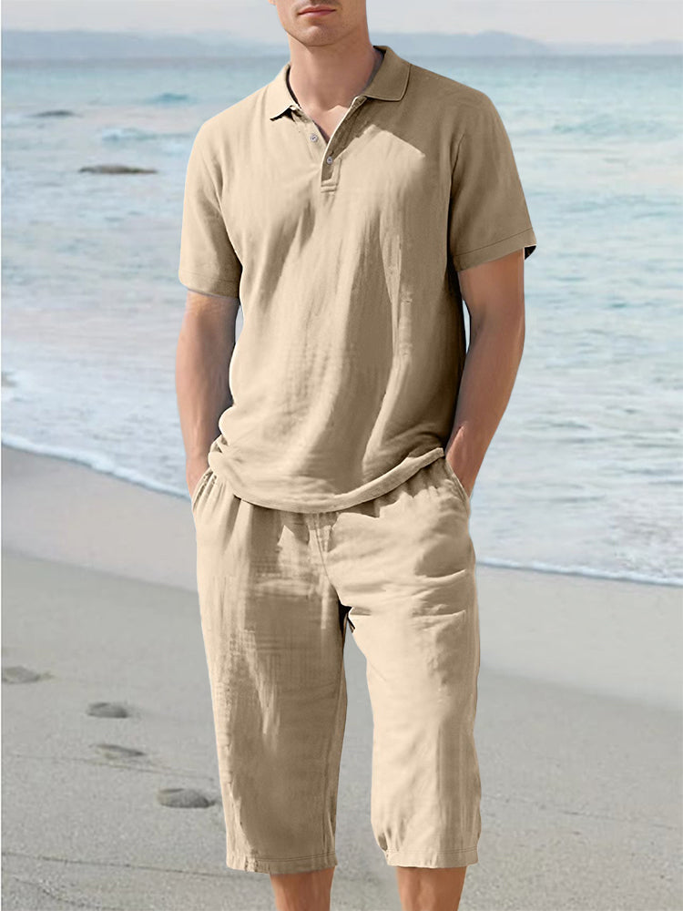 Leisure Comfort Cotton Matching Set – COOFANDY