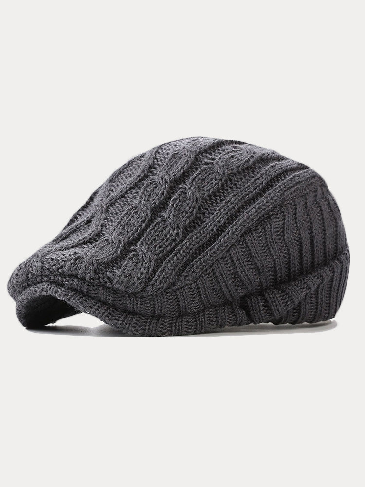 Retro Versatile Knitted Beret Hat – COOFANDY