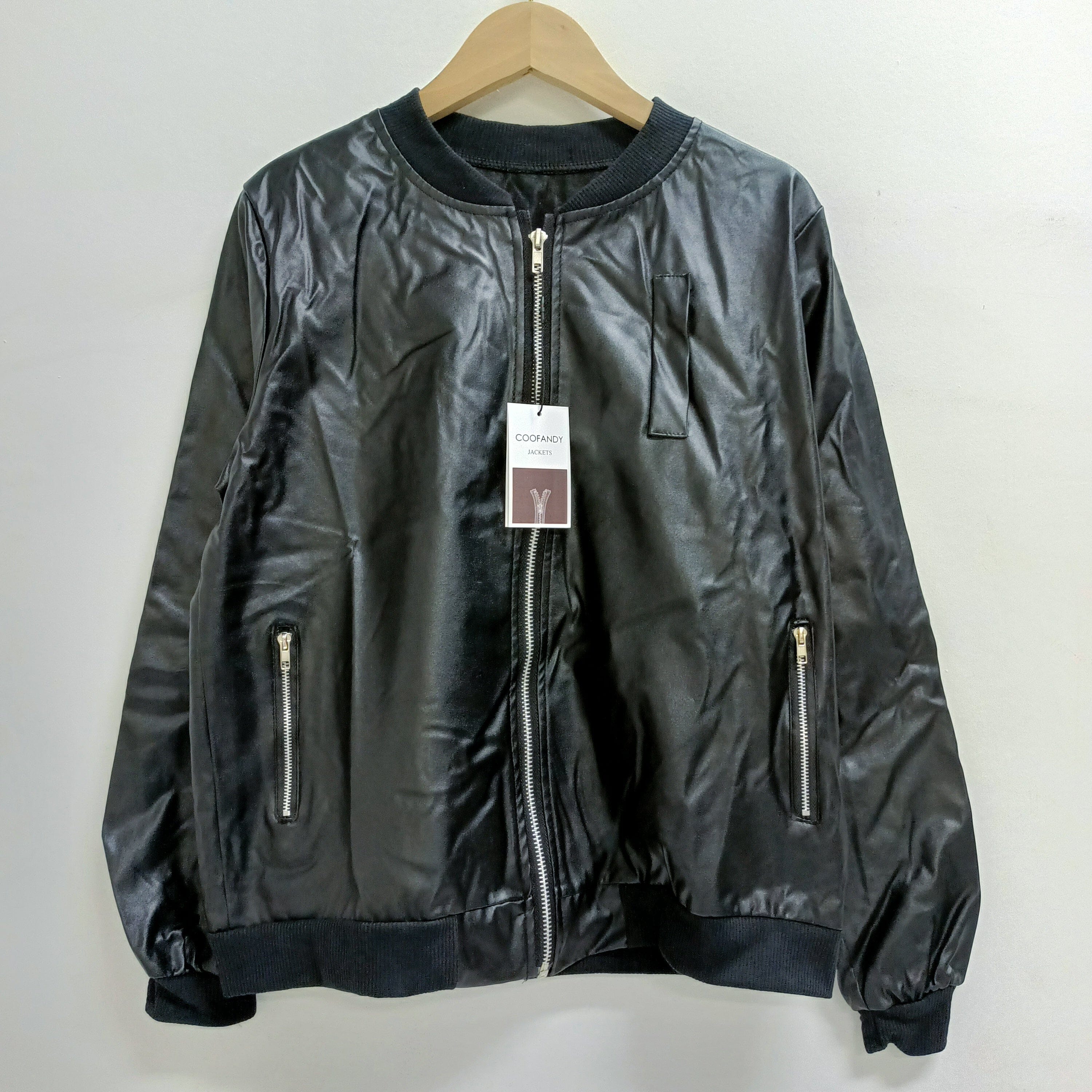 COOFANDY Classic Leather Jacket – COOFANDY