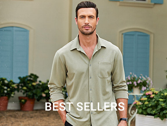 COOFANDY - Men's Linen Shirts, Jackets, Tees & Polos – COOFANDY