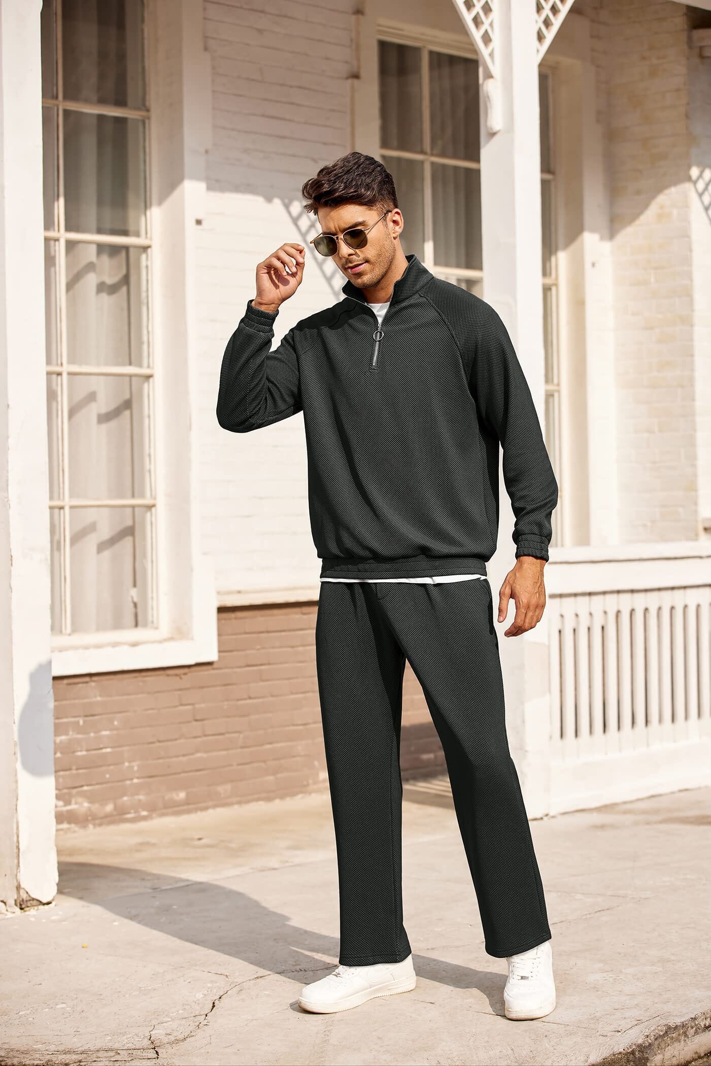 Relaxed Fit Sport Sets | Soft Cotton Blend – COOFANDY
