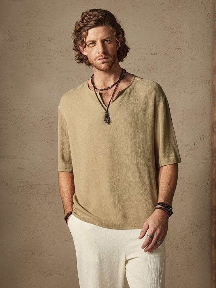 Cozy Cotton Shirt - Stylish & Comfortable for Any Occasion – COOFANDY